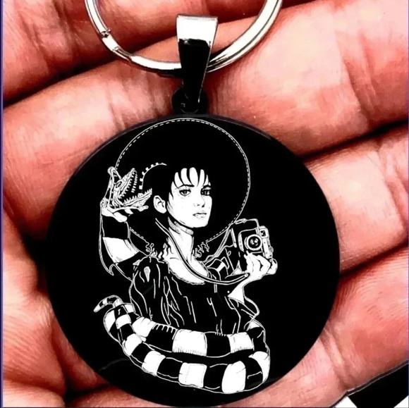 Accessories | Beetlejuice Lydia Sandworm Hot Keychain | Poshmark